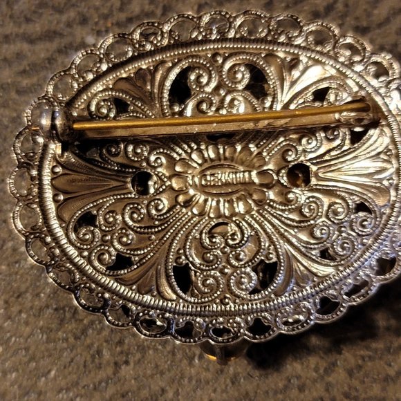 West Germany | Jewelry | West Germany Brooch Front And Back | Poshmark